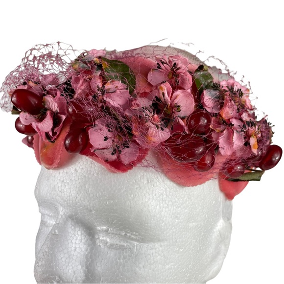 Vintage | Accessories | Usa Union Made Floral Appliqu Midsommar Spring ...